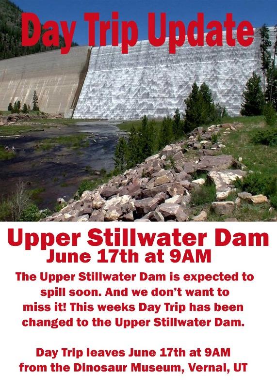 Wednesday Day Trip Switched to Upper Stillwater Dam | Basin Now
