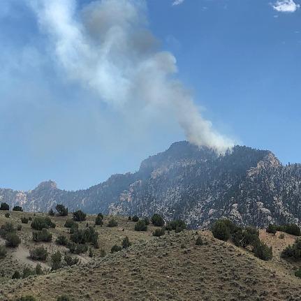 Multiple Lightning Caused Fires in Dinosaur National Monument | Basin Now