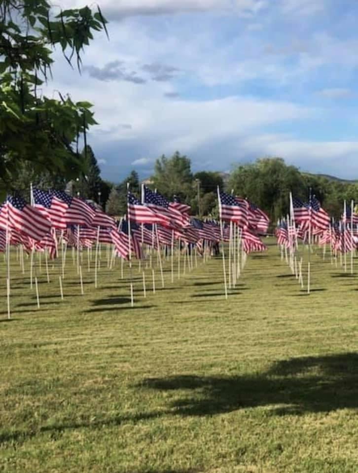 Flags for Freedom on Display, Launching Dinosaurland Freedom Fest ...