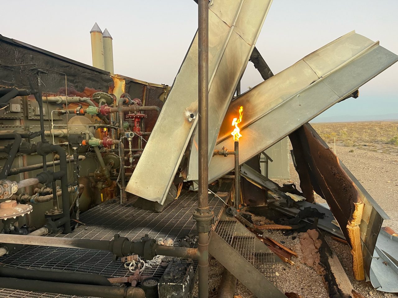 Oil Field Fire In South Uintah County Under Investigation | Basin Now