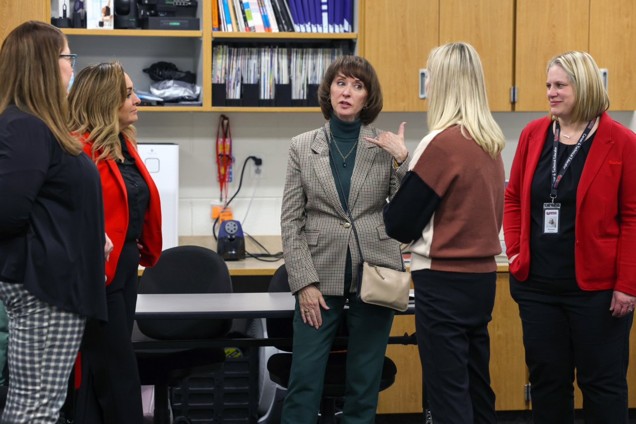 State Superintendent Visits Uintah High School | Basin Now