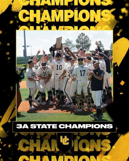 Union High School Baseball Team Crowned 3A State Champions | Basin Now