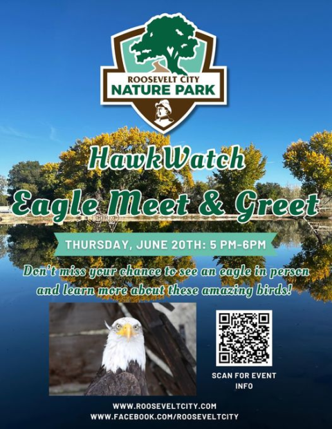 Hawkwatch International Participating In Roosevelt Nature Park Grand ...