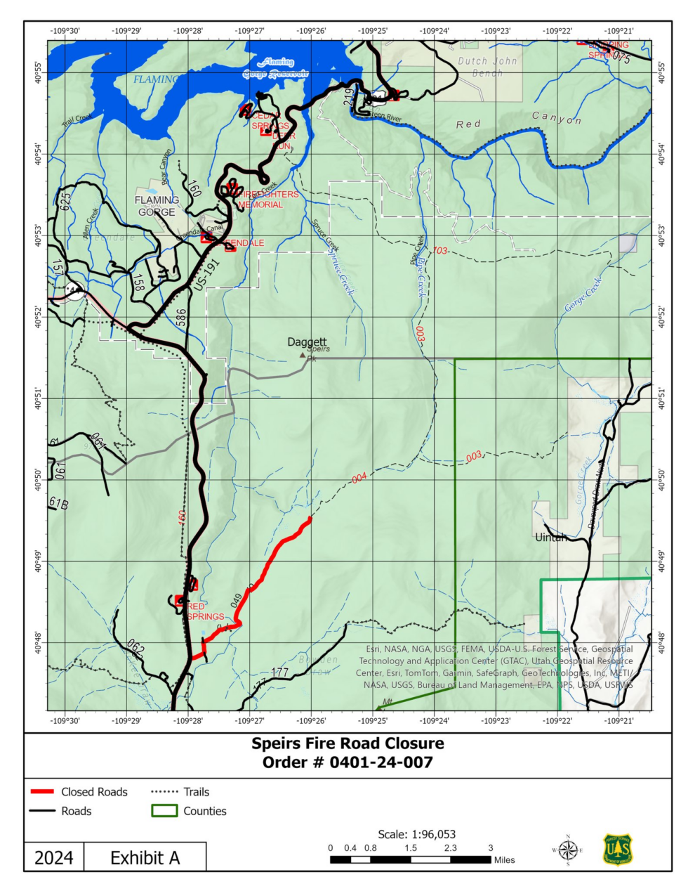 Crews Continue Development Of South Contingency Line Of Speirs Fire ...
