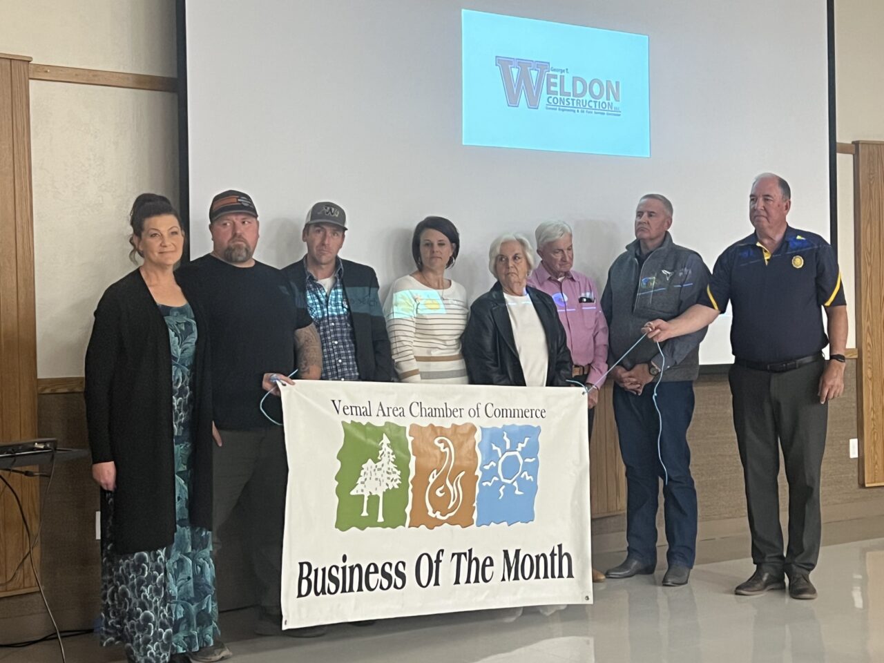 George T. Weldon Construction Named Vernal Chamber Business Of The ...