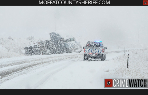 Winter Conditions Result In Jack-Knifed Vehicle On Highway 40 West Of ...