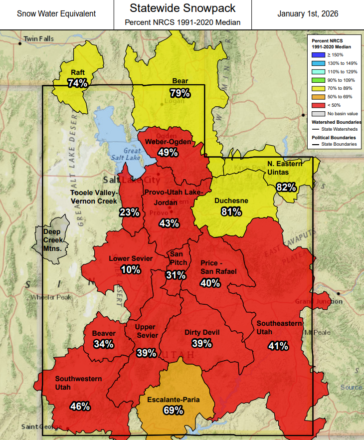 Water Outlook Report For Northeastern Utah | Basin Now